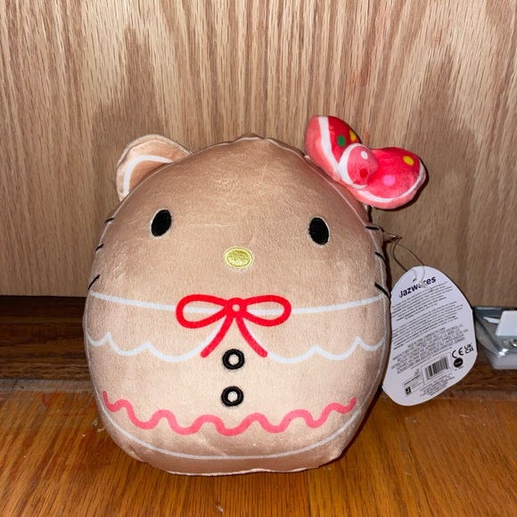 Squishmallows | Toys | Gingerbread Hello Kitty Squishmallow 6 Inches ...